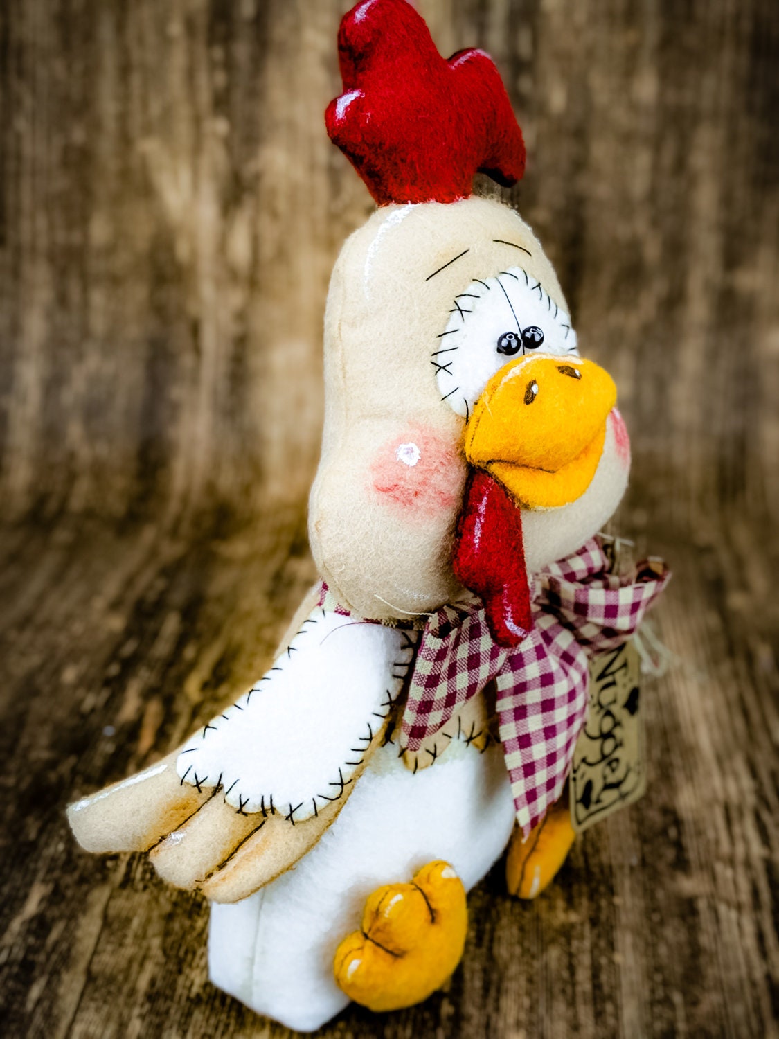 Primitive Chicken Chicken Nugget Chicken Decor Primitive - Etsy