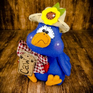 Fall Crow - Fall Decor - Primitive Decor - Wreath Attachment - Fall ...