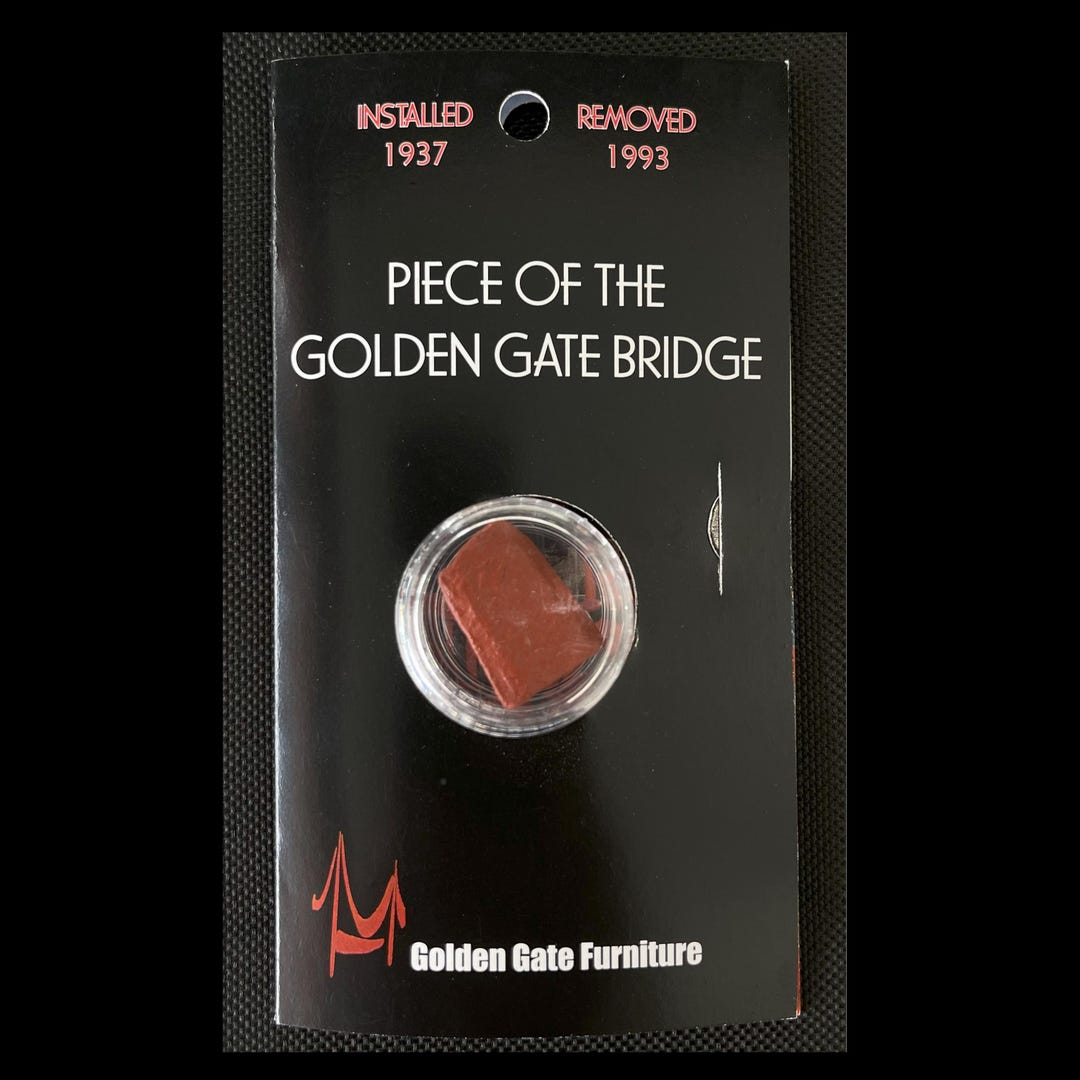 Golden Gate Bridge Steel Souvenir: San Francisco Ornament - Etsy