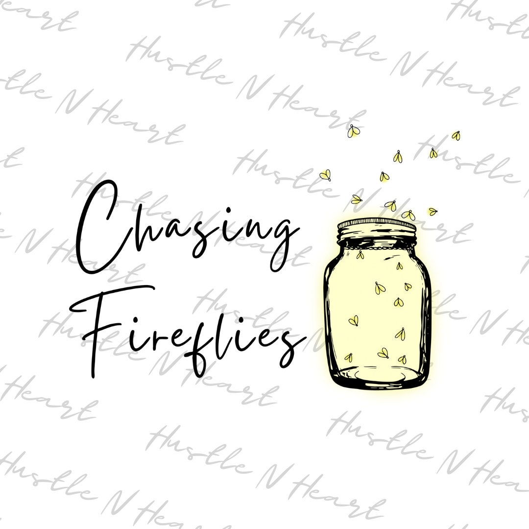 Fireflies In Jar Drawing