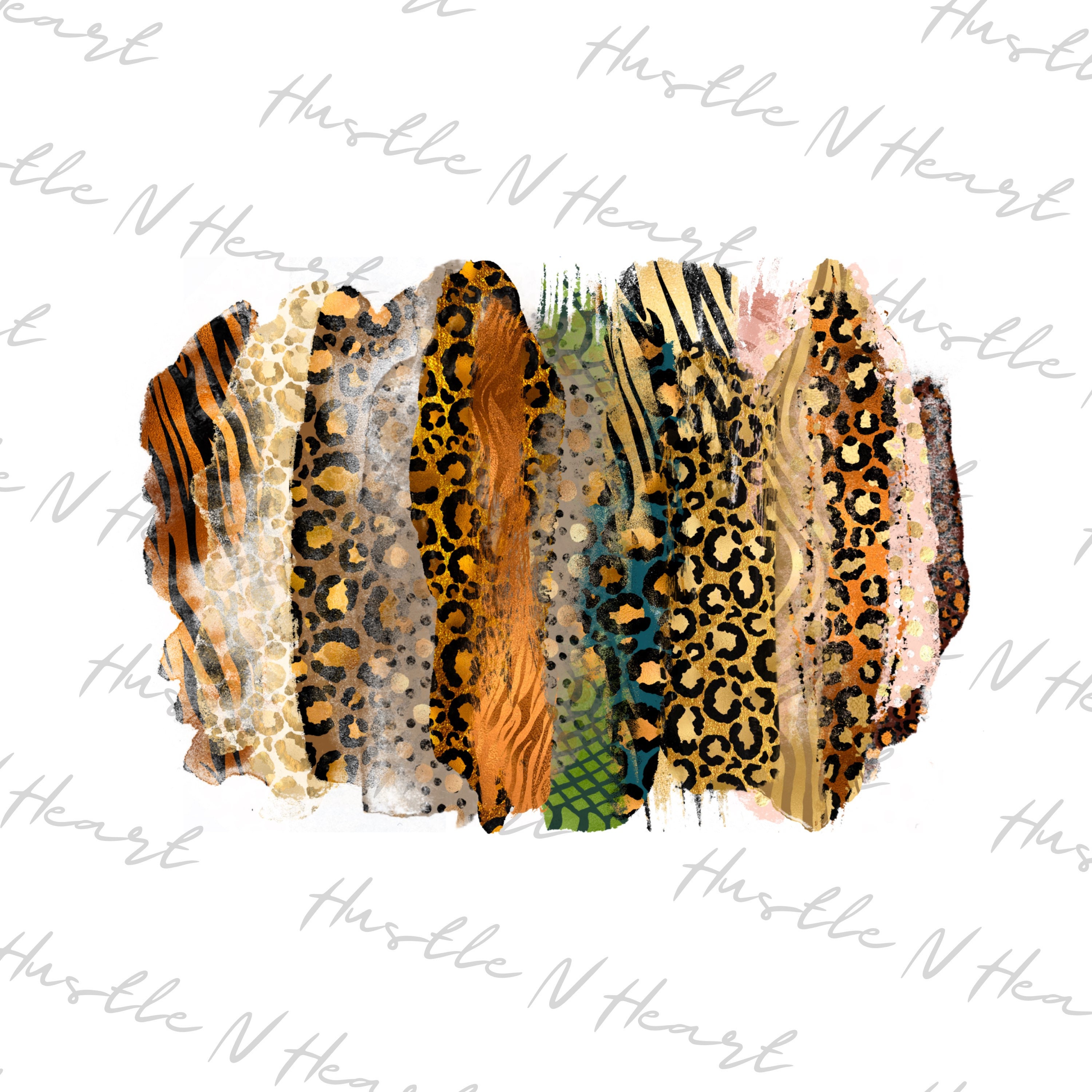 Safari Brush Stroke Background PNG Digital Download Print - Etsy