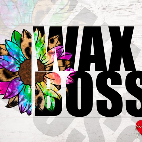 Wax Boss Half Leopard Pink PNG Print File for Sublimation or - Etsy