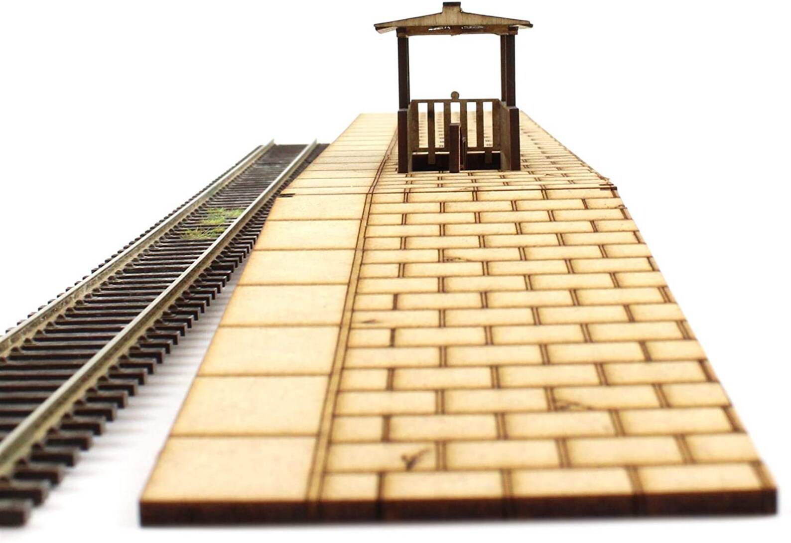 OO Gauge Railway Station Overpass: MDF Model Building Kit - Etsy