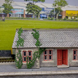 Laser Cut Flocked Ivy Green Plants | Miniature Model Railway Diorama - Etsy