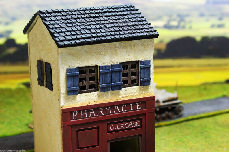 Resin Shop 28mm Layout Diorama Model House Building - Etsy