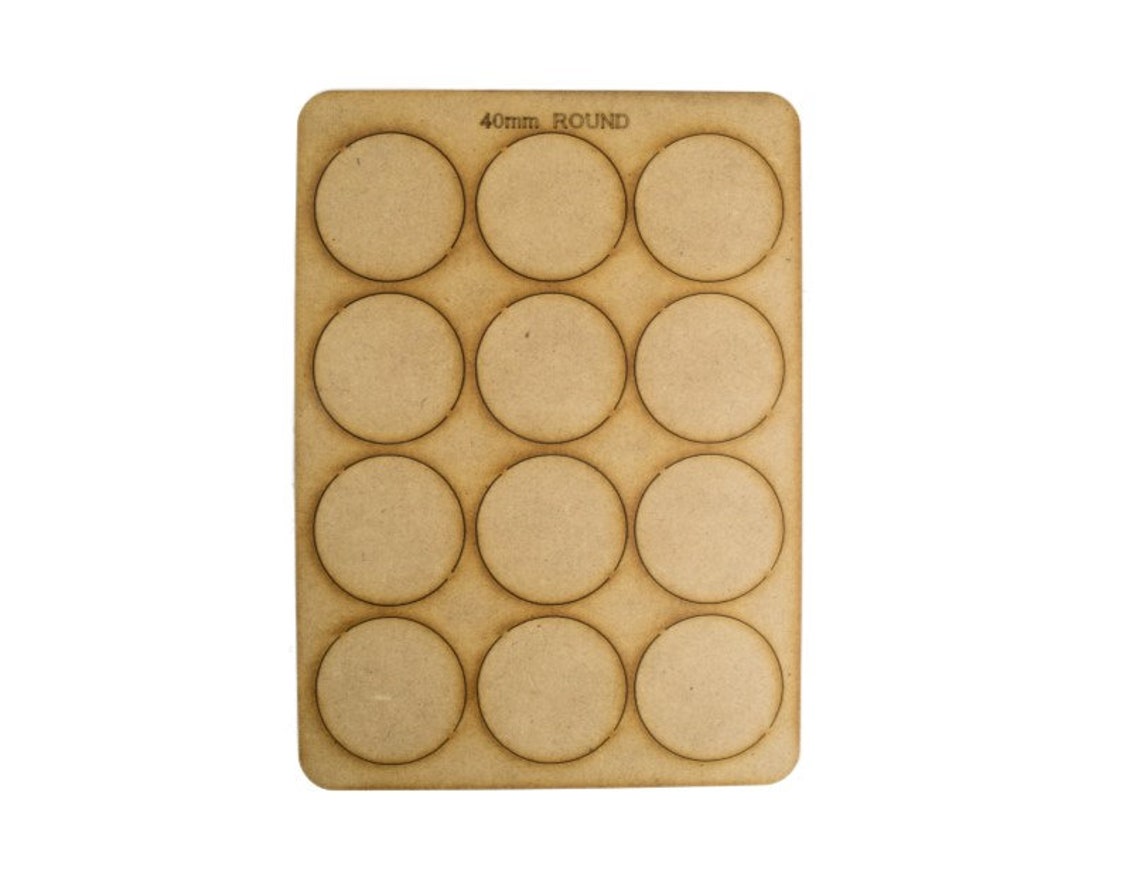 Miniature Bases and Basing Materials 28mm Wargaming Terrain - Etsy