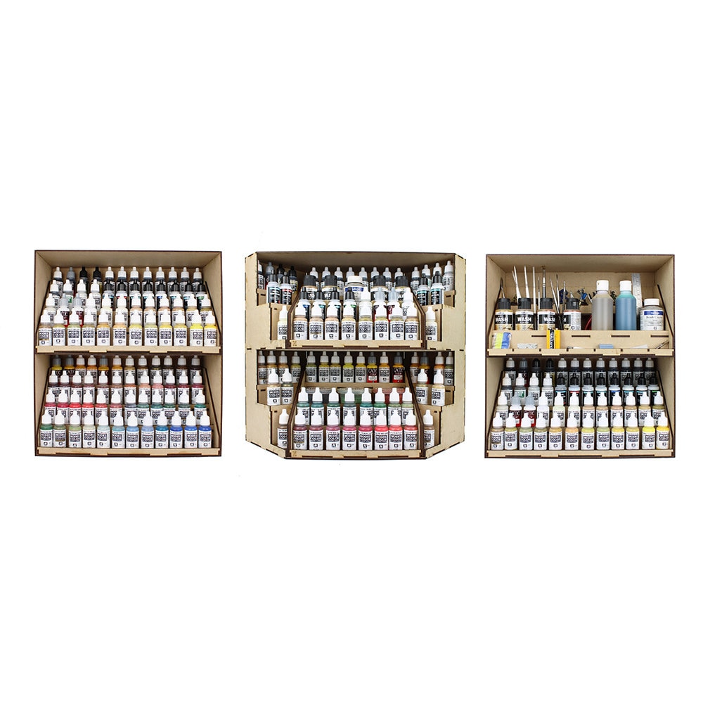 WWG Modular Paint Station System Set 3 Full Set MDF - Etsy UK