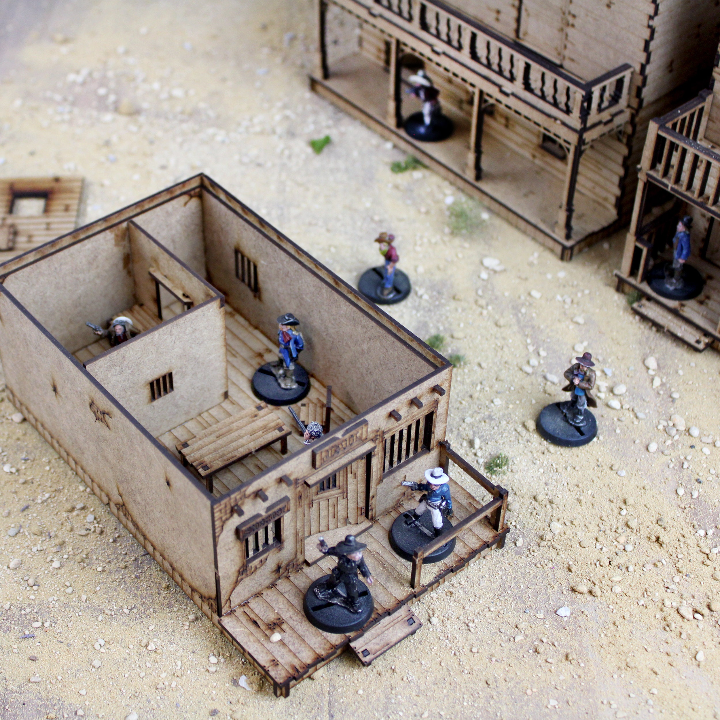 Wild West Jail | Scenery Layout Diorama Building - Etsy