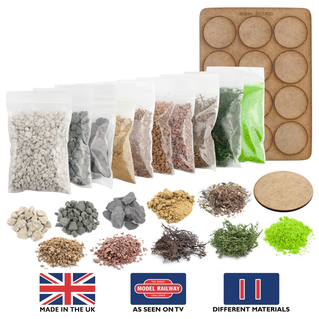 Miniature Bases and Basing Materials – 28mm Wargaming Terrain Figures ...