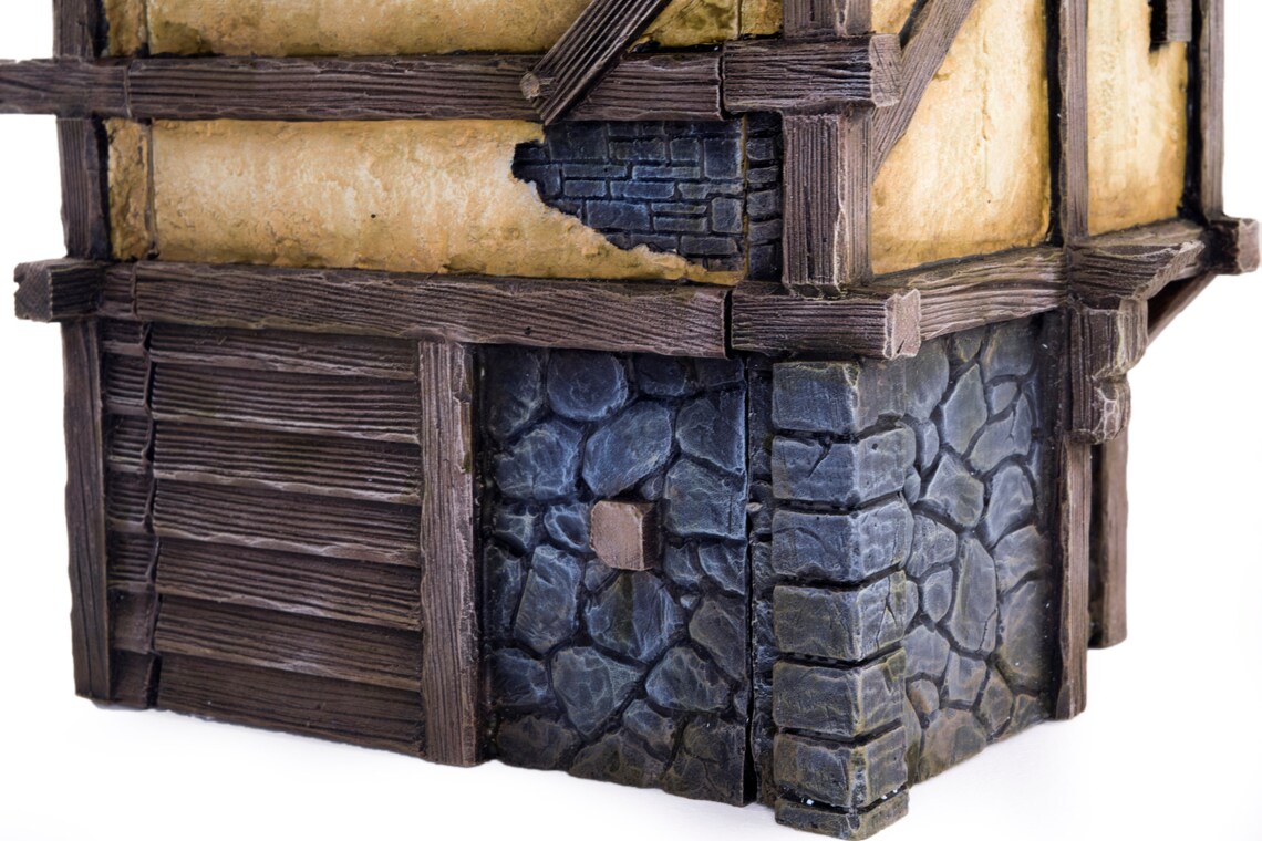 WWG Fantasy Village House and Outhouse 28mm Medieval - Etsy UK