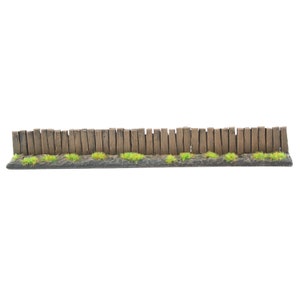 Wooden Fence – 20mm 28mm – Terrain Scenery Landscape Model Miniatures ...