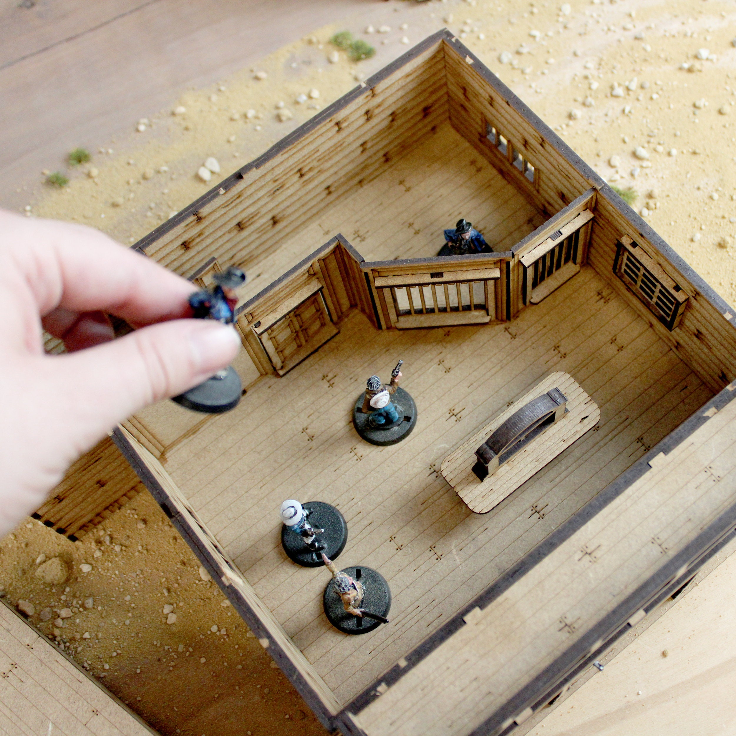 WWG | Wild West Bank | WGSH-002 – Tabletop Wargaming Scenery - Etsy