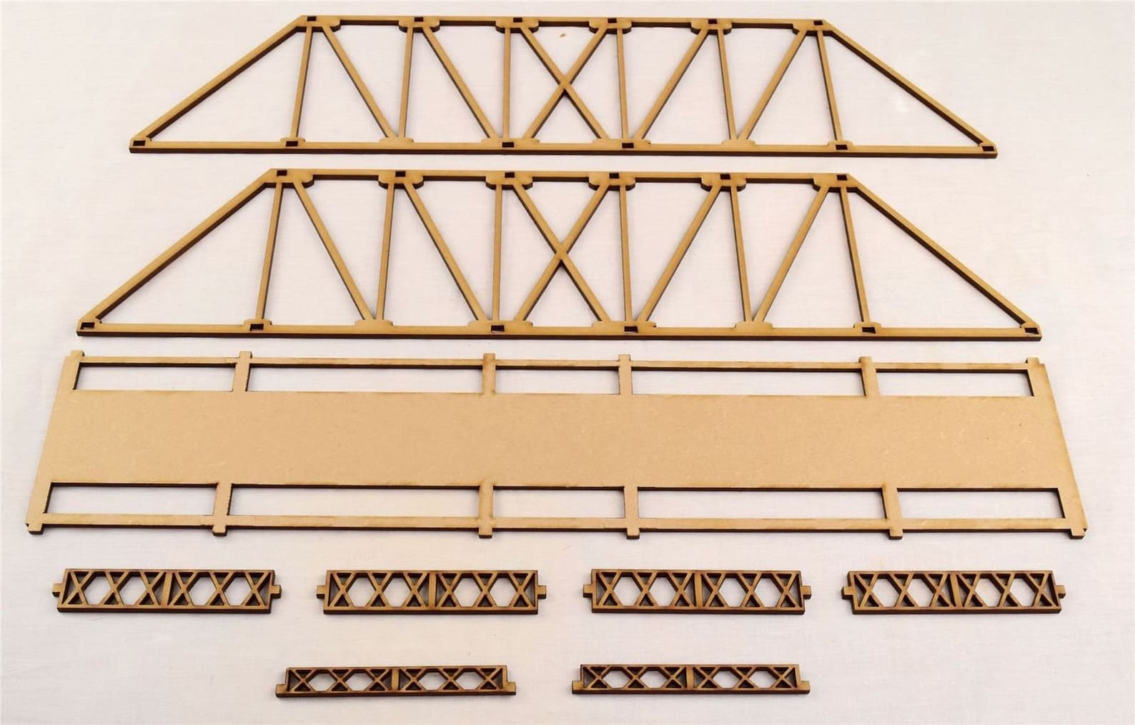 OO Gauge Single Track Girder Bridge by WWS – Model Railway MDF Scenery ...