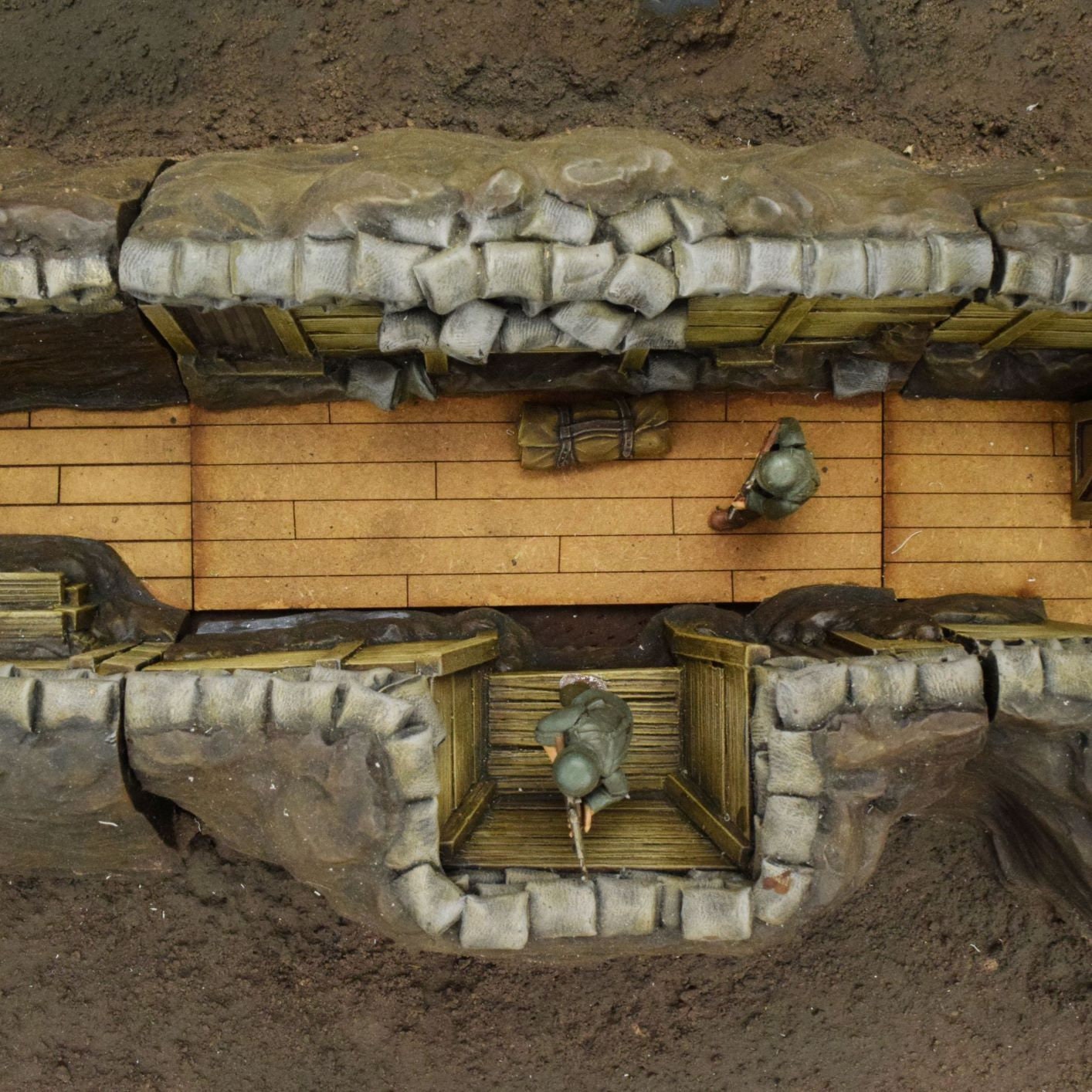 WW1 Trench System Firing Position: 28mm Wargame Terrain - Etsy