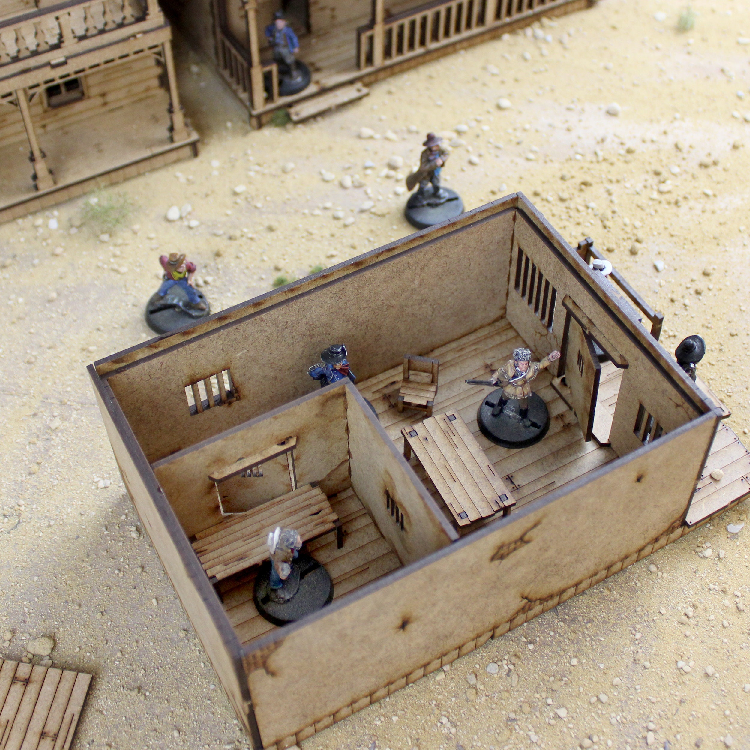 Wild West Jail | Scenery Layout Diorama Building - Etsy