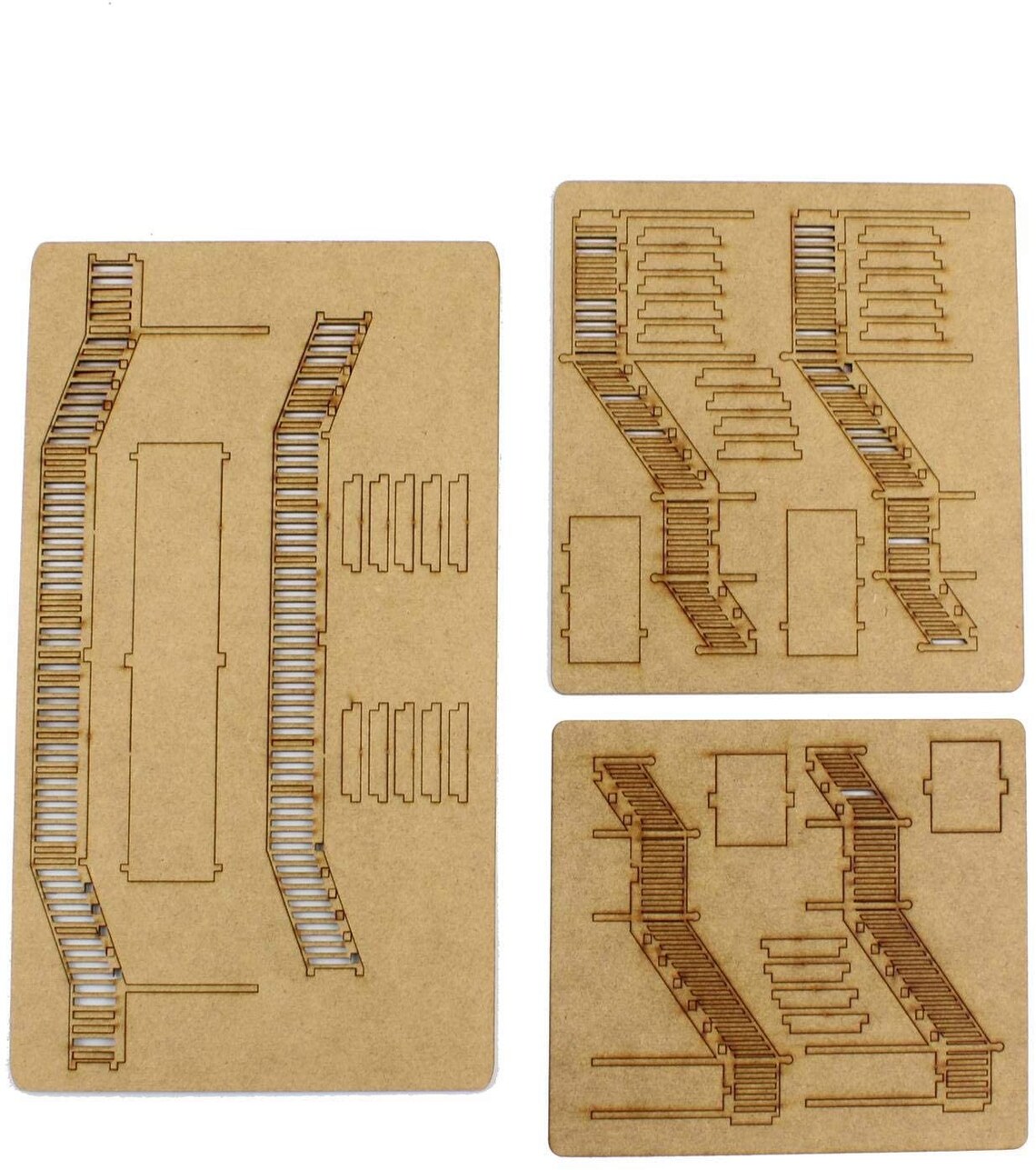 OO Gauge Railway Station Overpass: MDF Model Building Kit - Etsy
