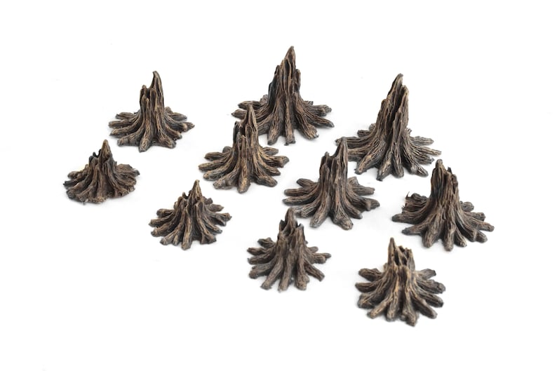 WWG Blasted Tree Stumps 28mm WW2 Normandy Wargame Terrain - Etsy