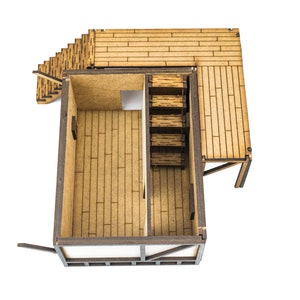 Medieval town MDF Fantasy Cottage (painted / Unpainted) - 28mm ...