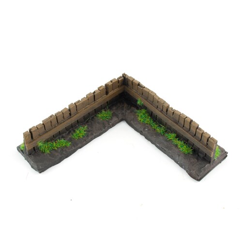 Wooden Fence With Gate 20mm 28mm Terrain Scenery Landscape - Etsy