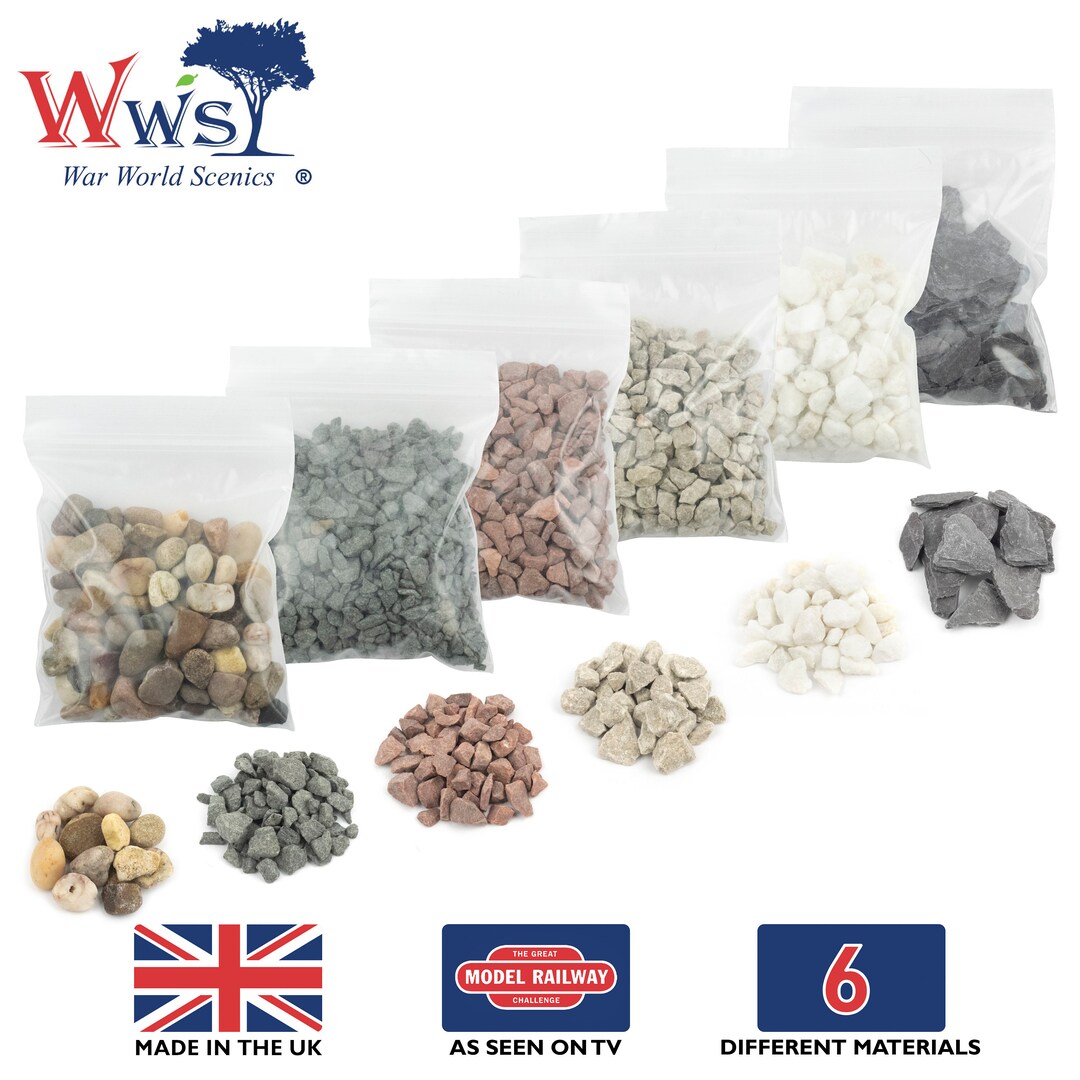 Rock and Boulders Basing Kit – Modelling Model Railway Wargame Scenery ...