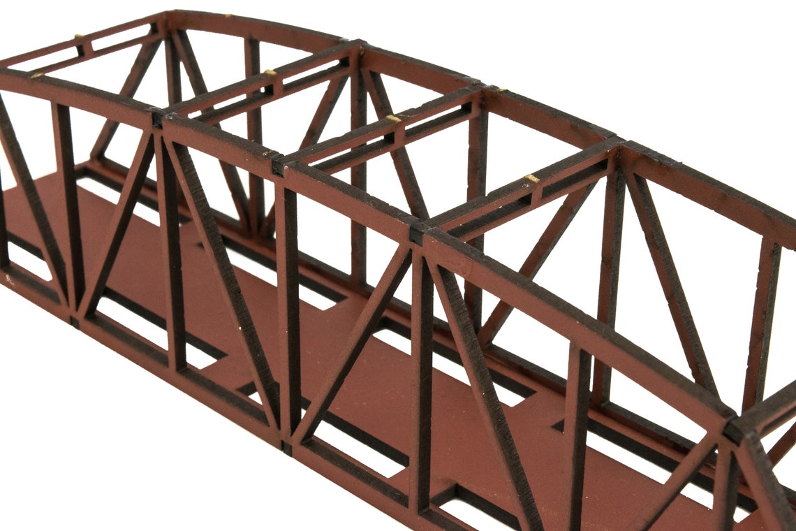 N-gauge MDF Camelback Bridge: 200mm Railway Diorama - Etsy