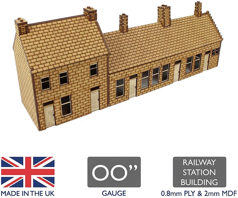 WWS Railway Station and Buildings Sets – OO Gauge Scale 1:76 MDF ...