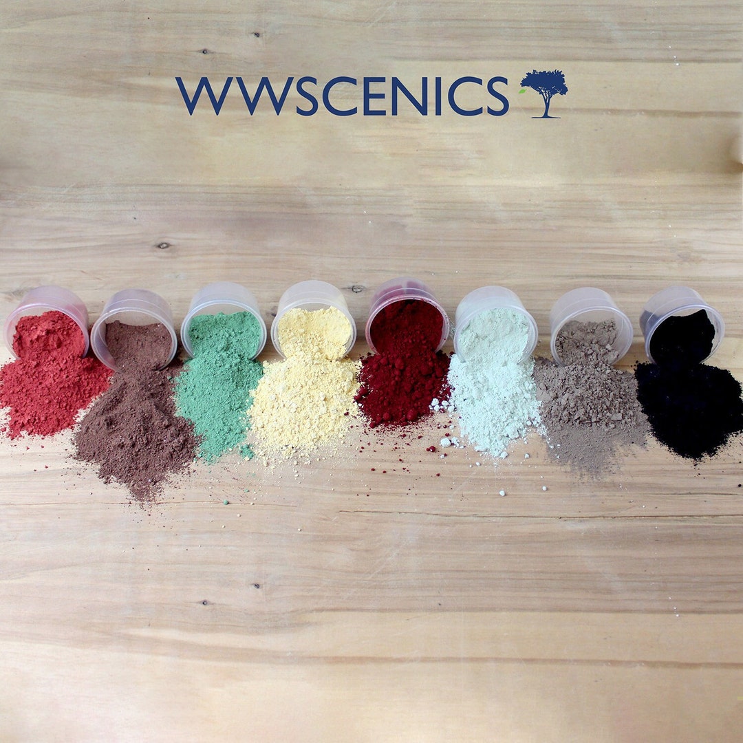 Weathering Powders 80ml - Choose Colour – Model Railway Wargame Scenery ...