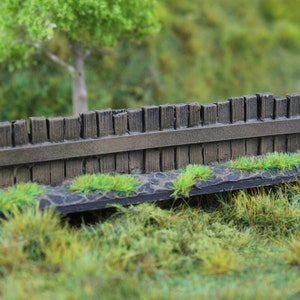 Wooden Fence 20mm 28mm Terrain Scenery Landscape Model Miniatures - Etsy