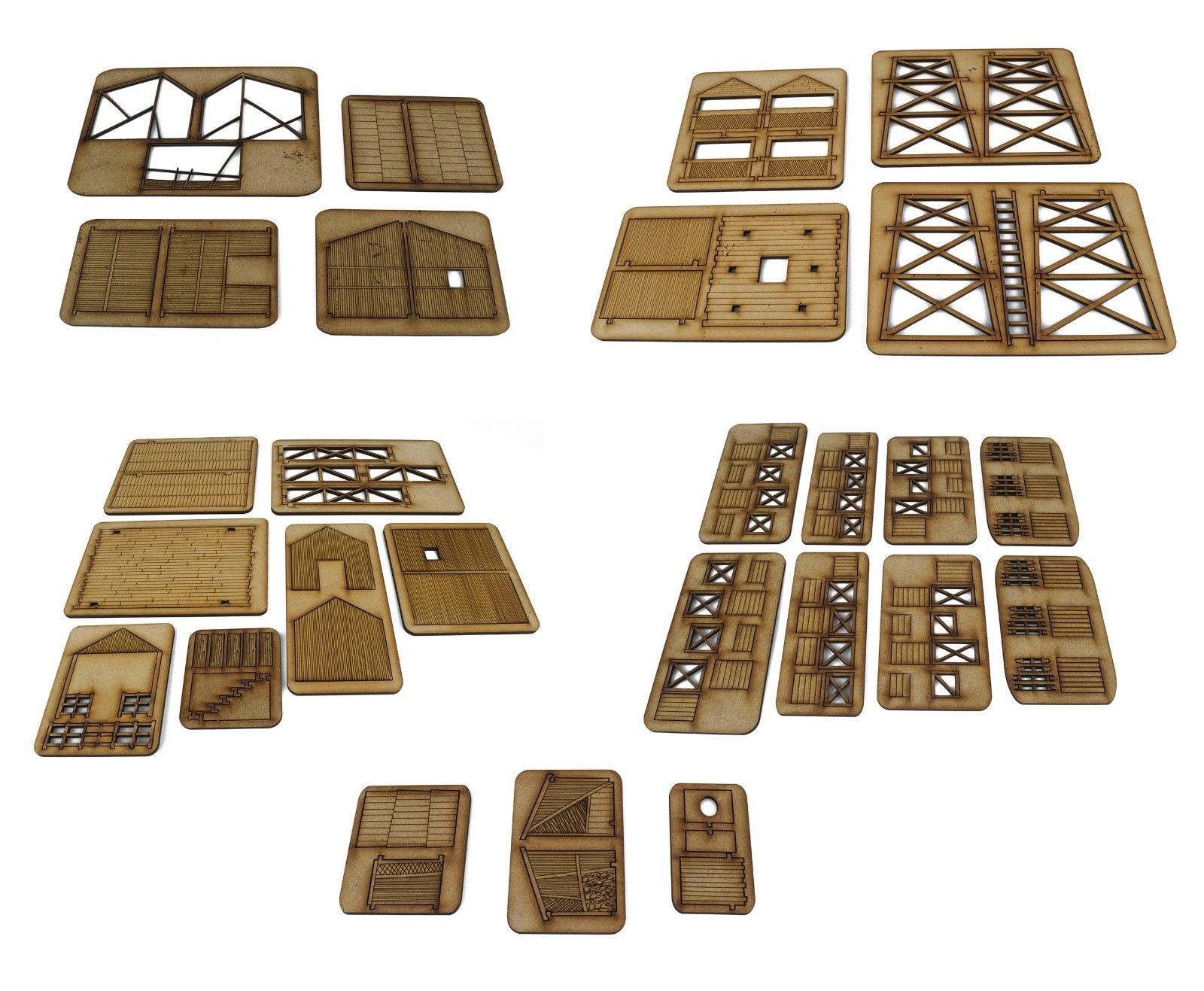 MDF & Resin Military Camp: 28mm Jungle Warfare Wargaming Terrain Set - Etsy
