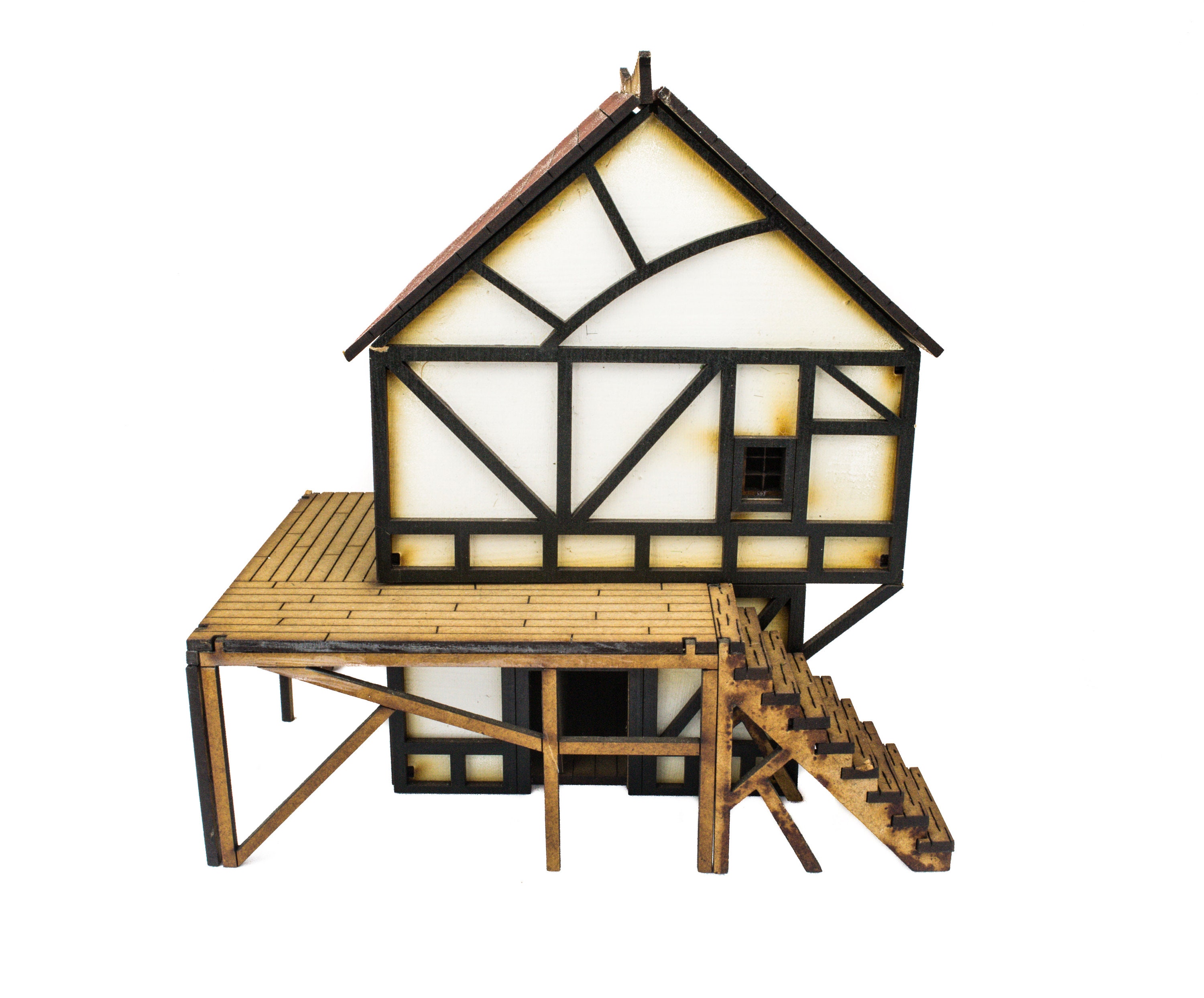 Medievaltown MDF Fantasy Cottage painted / Unpainted 28mm - Etsy