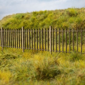WWS OO Gauge Model Fences 1mm MDF - Railway Modelling 00 Scale Railroad ...