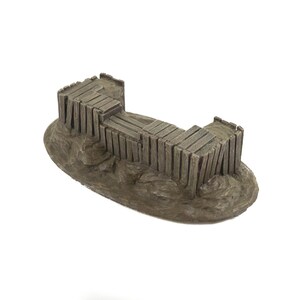 World at War Wooden Bunker Defensive Position – 28mm WW2 Normandy ...
