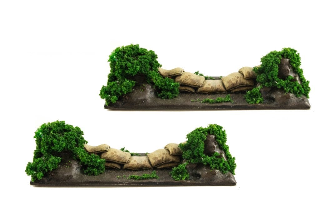 Sandbag Defensive Positions: 28mm WW2 Wargaming Terrain - Etsy
