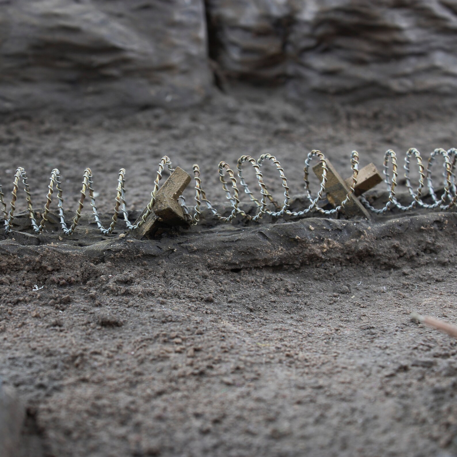 Barbed Wire Defensive Position 20-28mm Wargaming Tabletop - Etsy