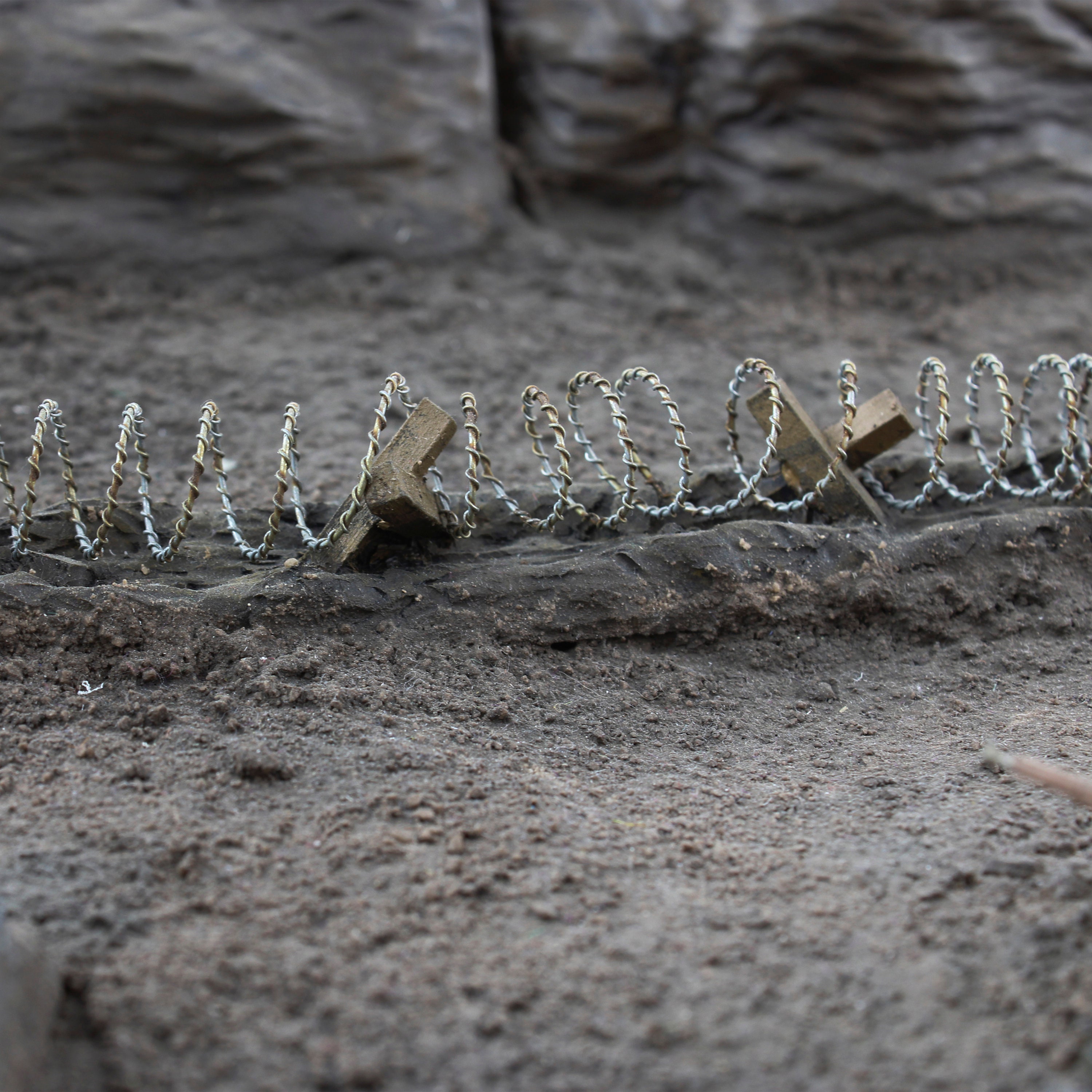 Barbed Wire Defensive Position 20-28mm Wargaming Tabletop - Etsy UK