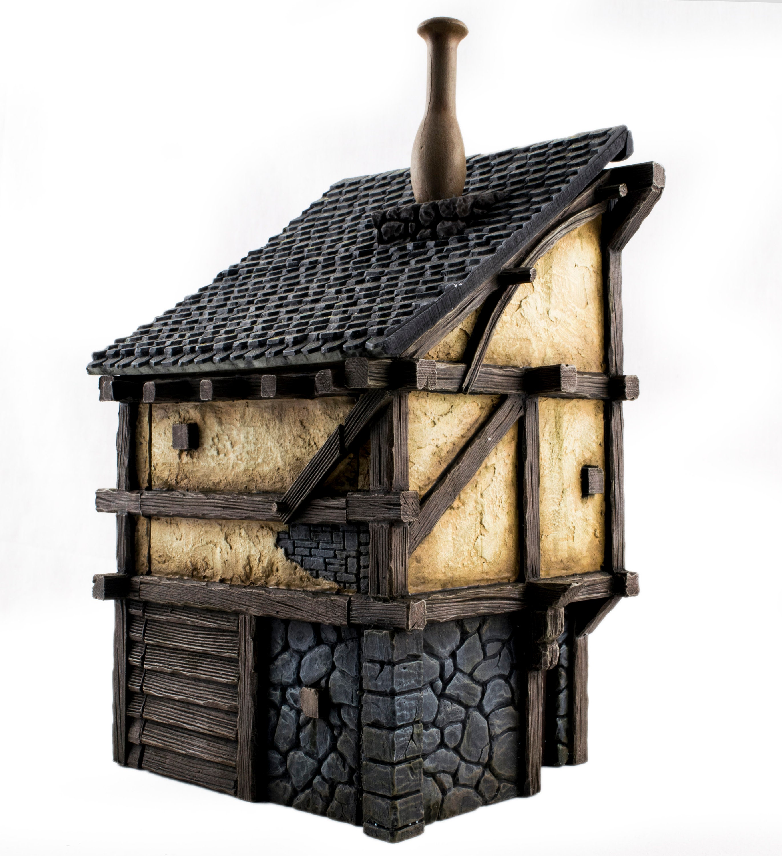 WWG Fantasy Village House and Outhouse – 28mm Medieval Wargaming ...