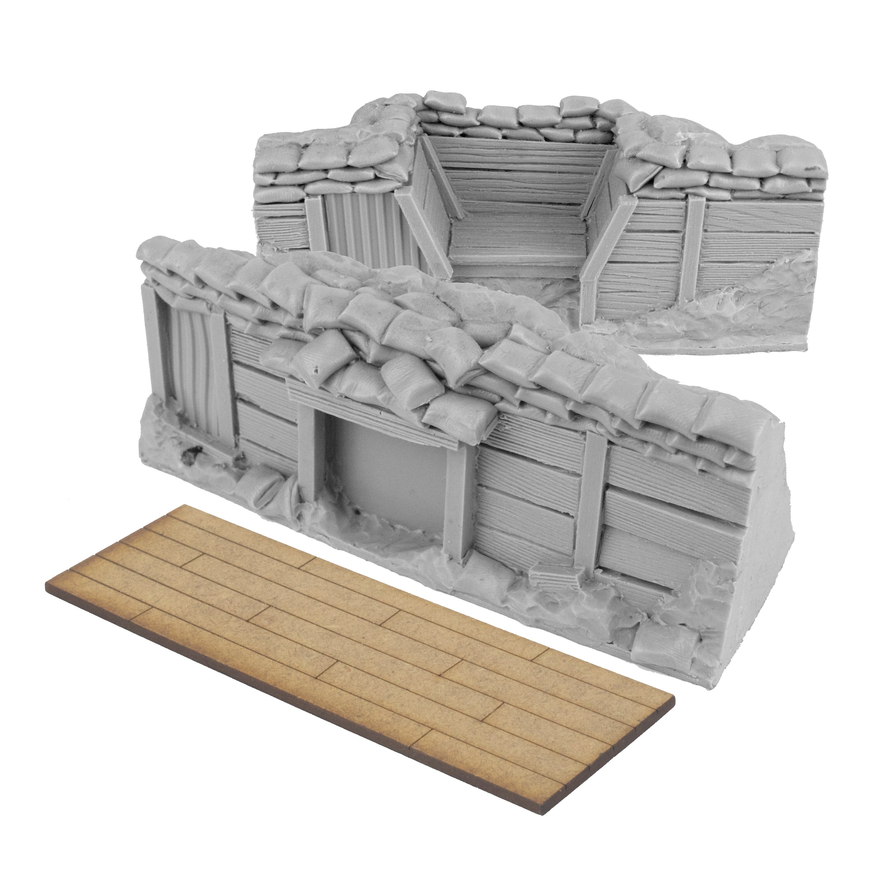 WW1 Trench System Firing Position: 28mm Wargame Terrain - Etsy