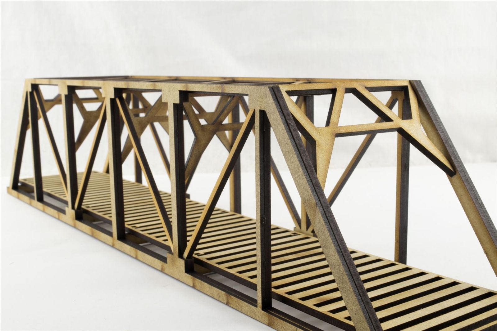 WWS - Railroad Girder Bridge by WWS – Model Railway MDF Scenery - Etsy