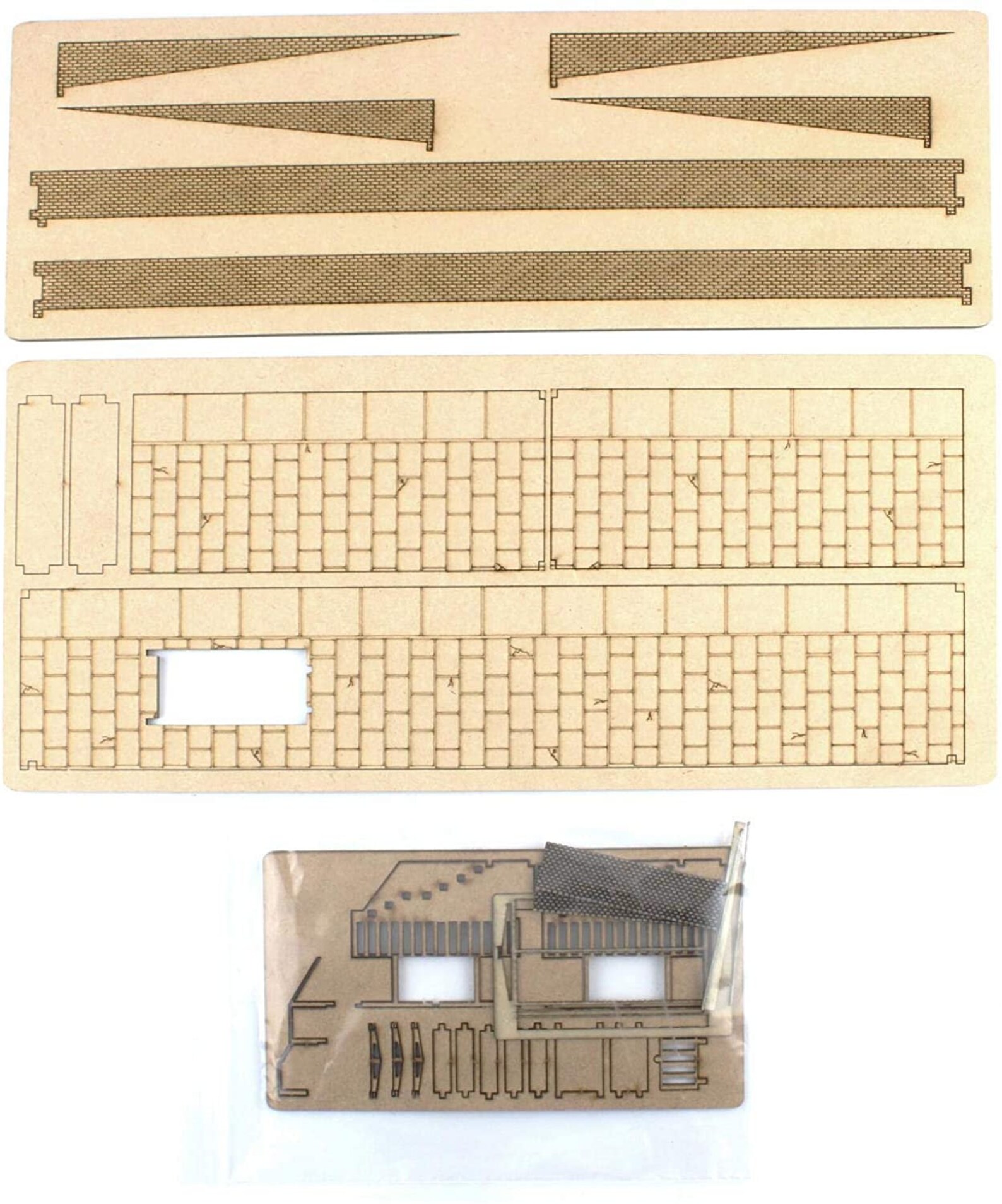 OO Gauge Railway Station Overpass: MDF Model Building Kit - Etsy