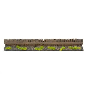 Wooden Fence – 20mm 28mm – Terrain Scenery Landscape Model Miniatures ...