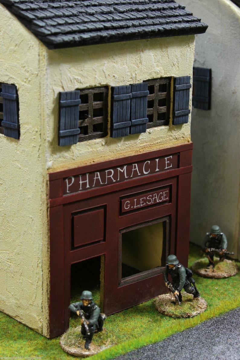 Resin Shop 28mm Layout Diorama Model House Building - Etsy