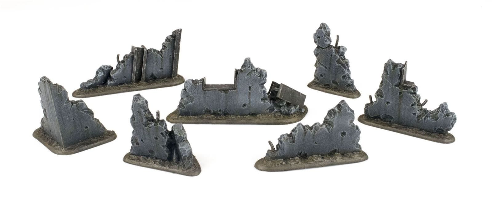 War-torn City Rubble Kit 28mm Wargaming Terrain Model - Etsy UK