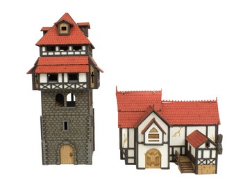 28mm Tower House | Etsy