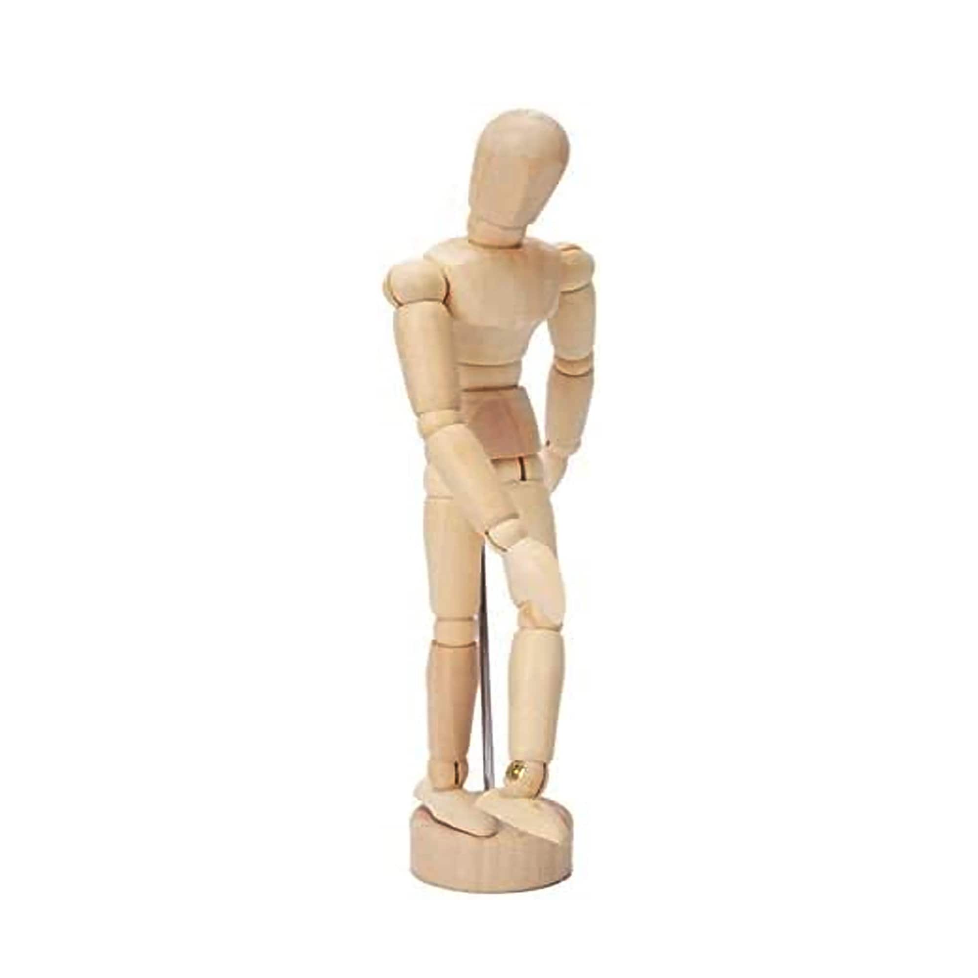 5.5" Artist Wooden Mannequin Manikin Mini Drawing Mannequin 5.5 Inches ...