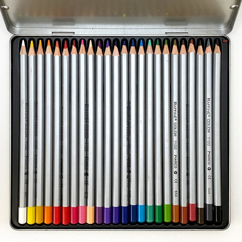 Colored Pencil Set - Etsy