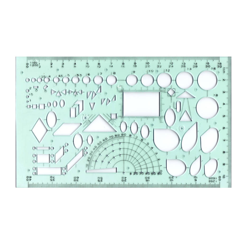 Drafting Template Pipe Combo Template - Etsy