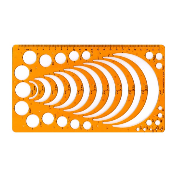 Plastic Circle Template Set - Etsy