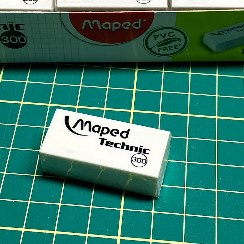 Maped Technic 300 Eraser Set - Etsy