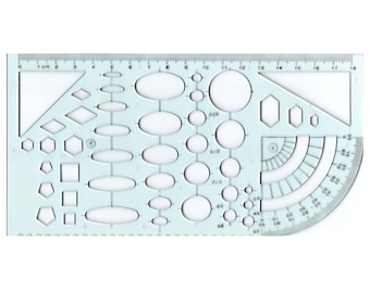 Liquidraw Circle Template Stencil Ellipse Oval Triangle Square Hexagon ...