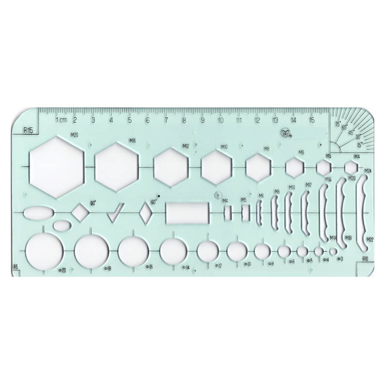 Engineering Circle Screws Nuts Bolts Screws Symbols Drawing Template - Etsy